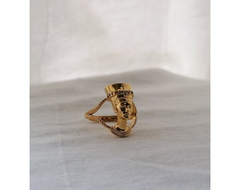 Nefertiti Ring Egyptian Queen Nubian - Etsy