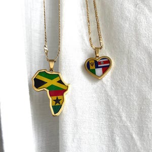 Create Your Own Custom Flag Pendant Africa - Etsy