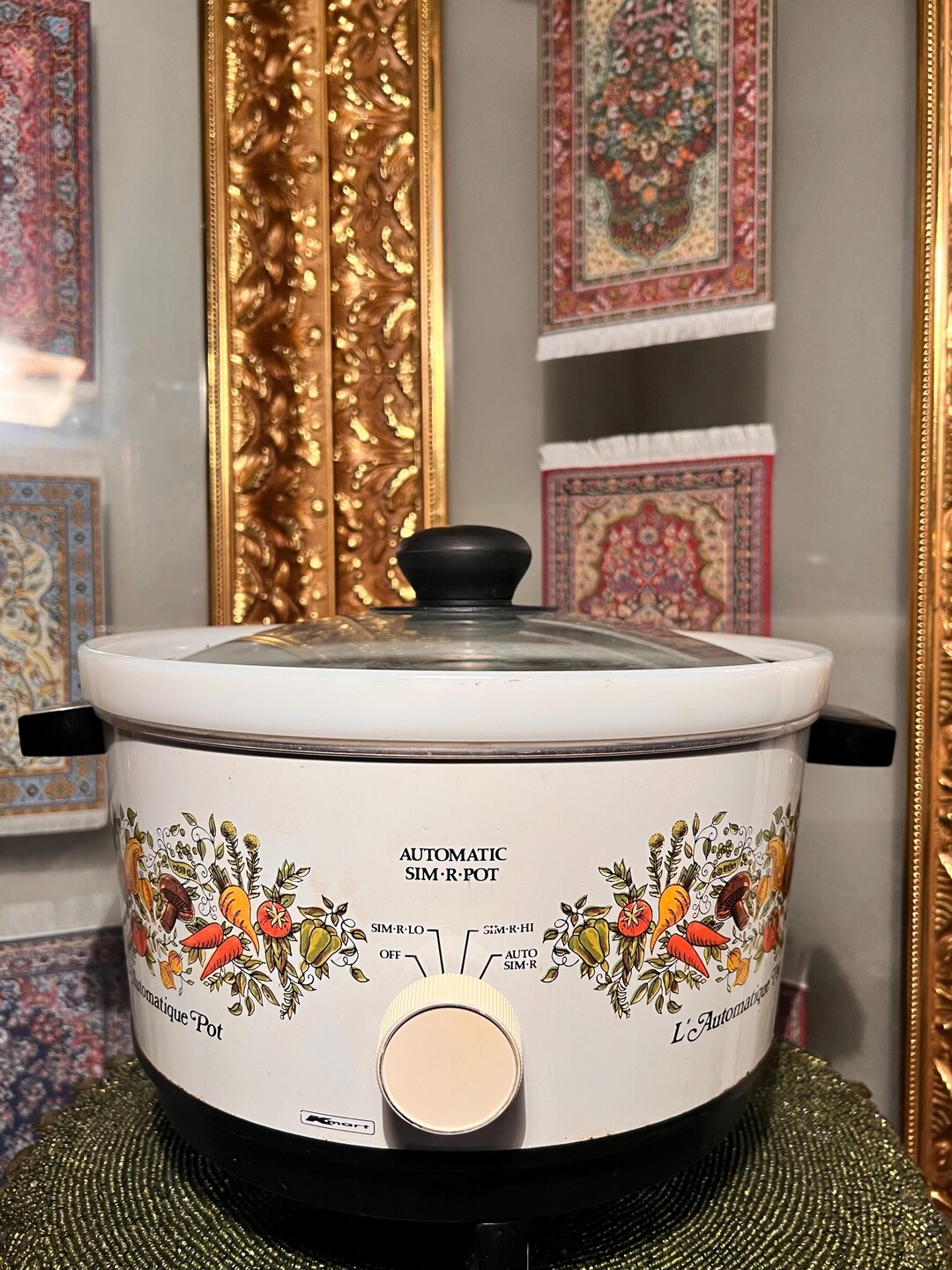RARE! Vintage “sim-r-pot Spice of Life” L'automatique Corning Ware ...