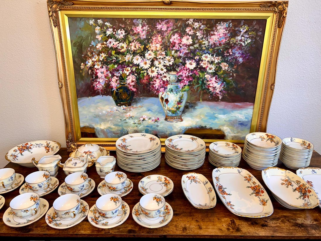 Vintage Epiag Royal China “silver Maple” Gold Dinnerware | Made in ...