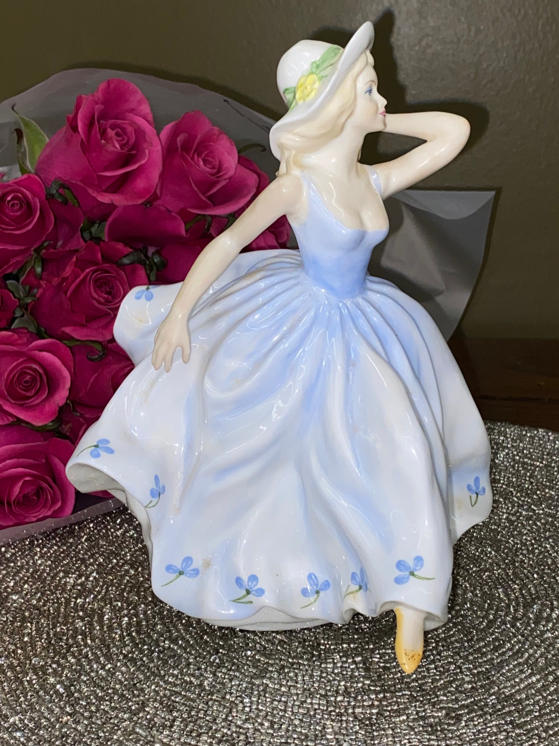 Vintage Coalport • Ladies of Fashion Series • “debbie” LIMITED Ed. Hand ...