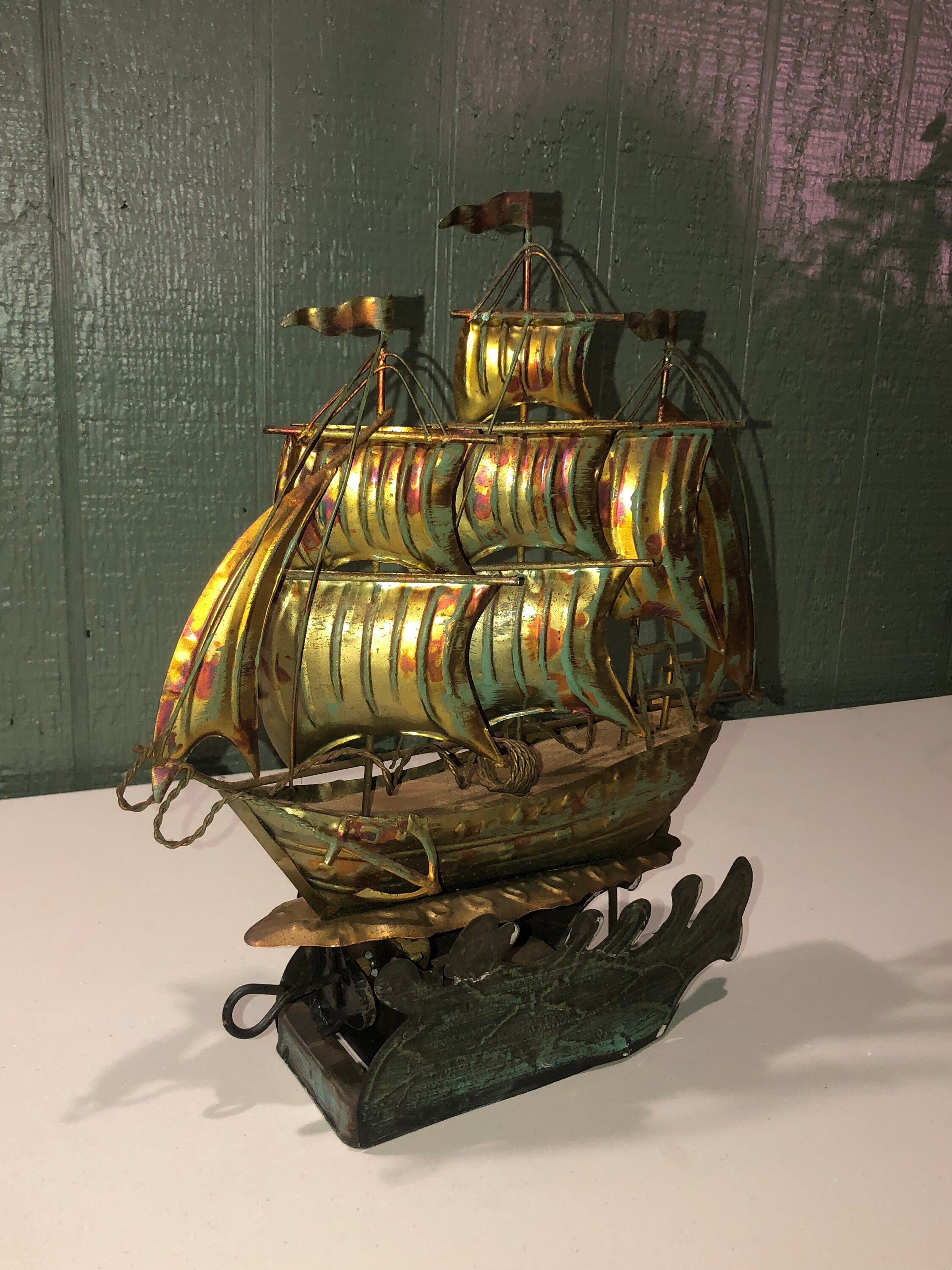 Vintage Musical Sail Ship - Etsy