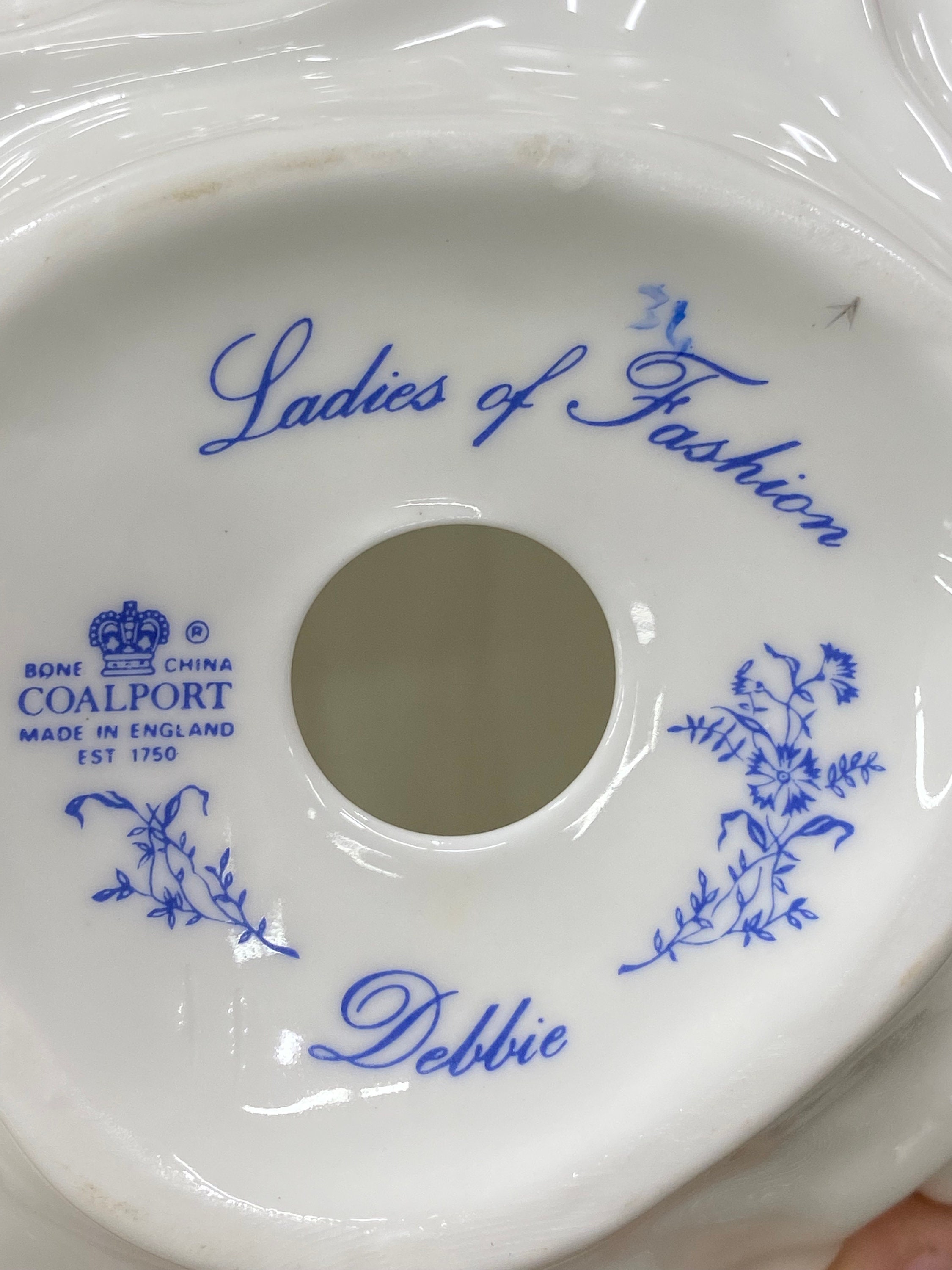 Vintage Coalport • Ladies of Fashion Series • “debbie” LIMITED Ed. Hand ...