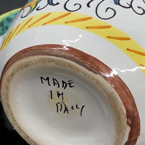 Raffaelesco Italy Pitcher, Hand Painted Fine Vintage • Water, Tea ...