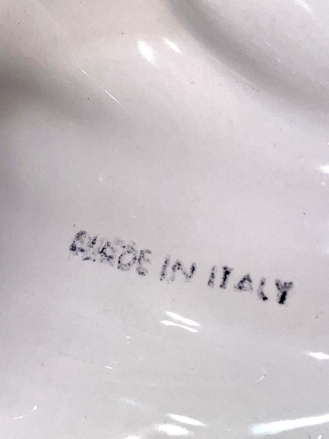 Large Vintage 16” Italian Campagna Intrada Colored Hand Painted Ceramic ...