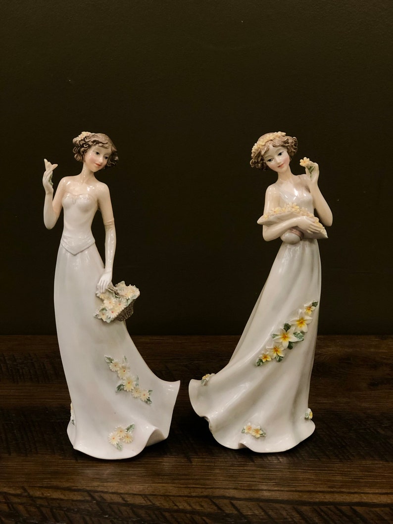 Vintage Seymour Mann Elegant Women ART DECO Ladies Figurines - Etsy