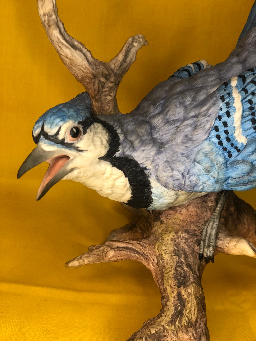 Beautiful Rare Boehm Porcelain Blue Jay Collectible - Etsy
