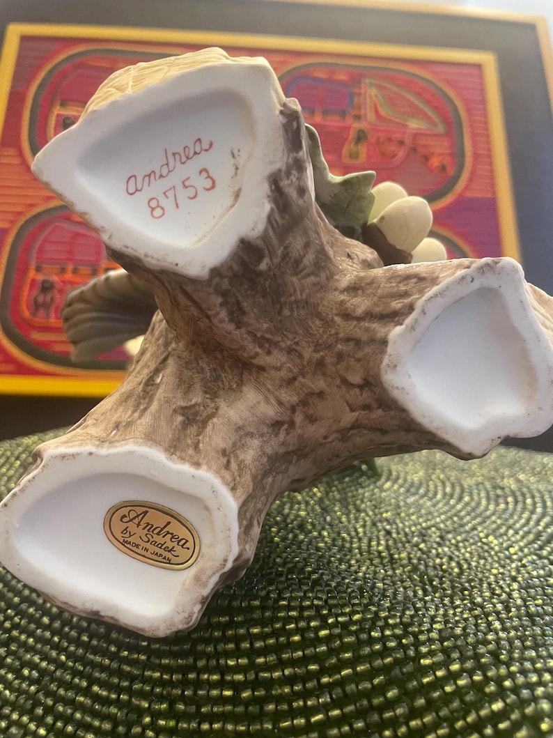 Vintage "blue Jay" Bird Figurine by Andrea Sadek 8753 - Made in Japan ...