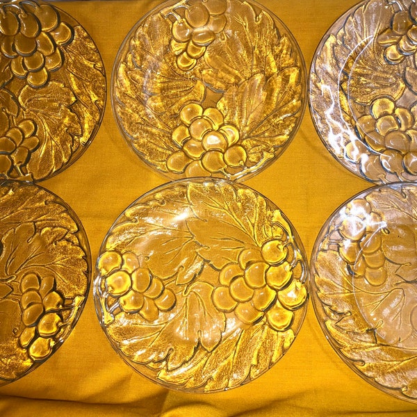 Indonesian Clear Glass Plates - Etsy