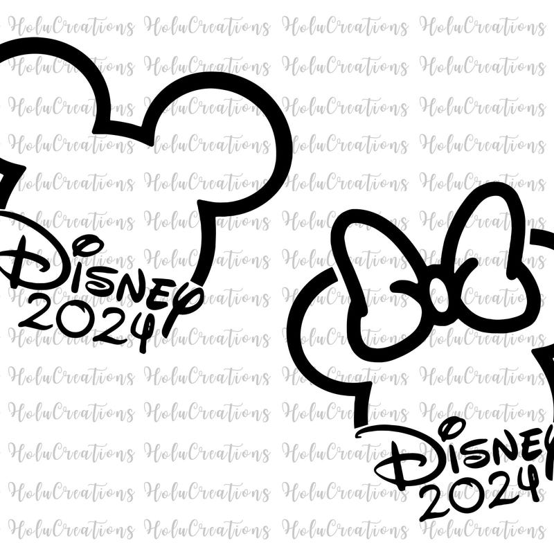 Mickey Ears Svg - Etsy