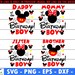 Bundle Birthday Boy Family Svg Mickey Mouse Happy Birthday - Etsy