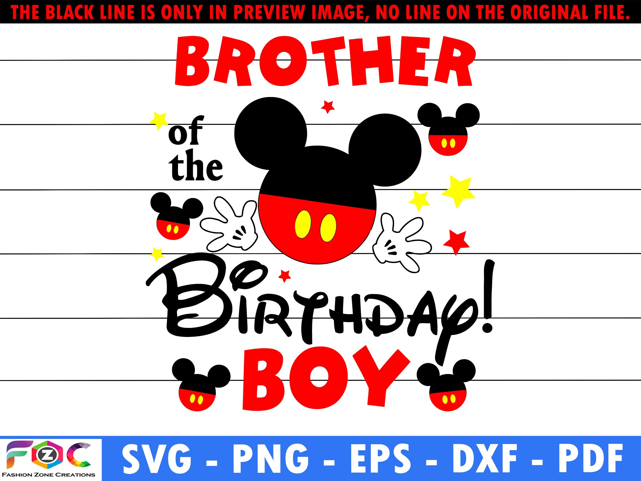 Bundle Birthday Boy Family Svg Mickey Mouse Happy Birthday - Etsy Canada