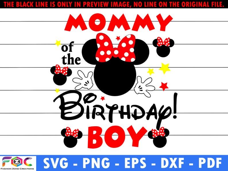 Bundle Birthday Boy Family Svg Mickey Mouse Happy Birthday - Etsy