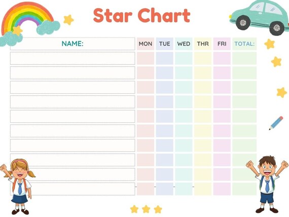 Sticker Chart For Kids Download Free Printables, 41% OFF