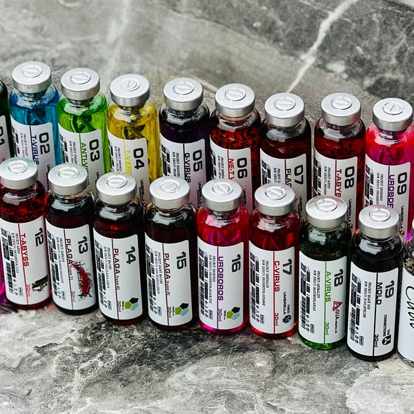 Resident Evil Virus Display - Etsy