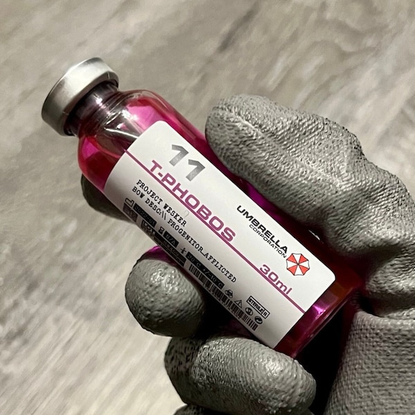 Resident Evil Sample Vial - Etsy