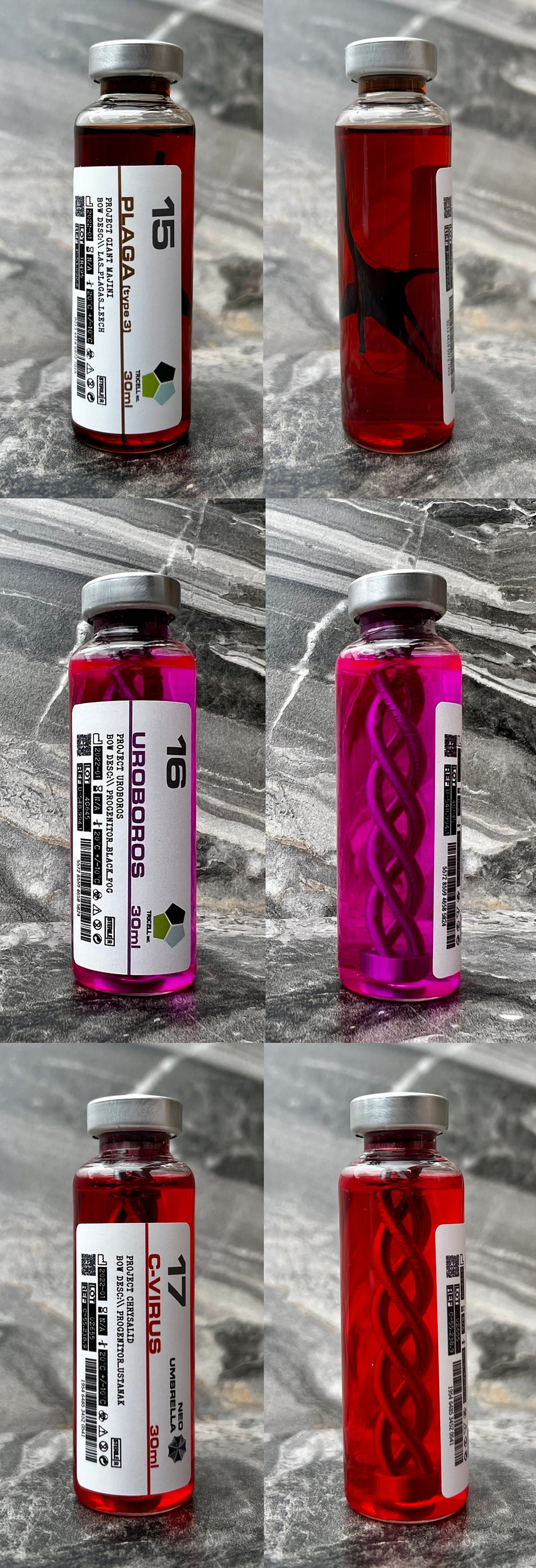 Complete Virus and Pathogen Lab Sample Vial Prop Collection - Etsy