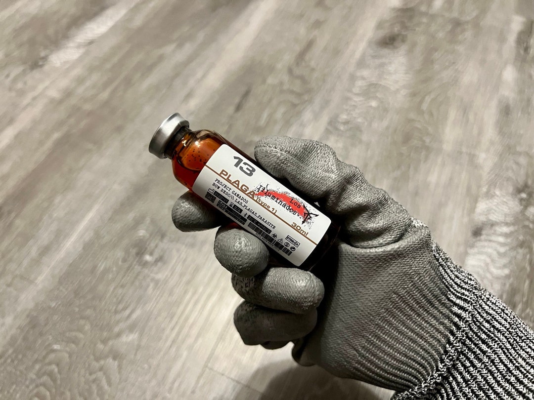 Resident Evil Style Plaga Type 1 Vial Prop: Los Illuminados Variant - Etsy