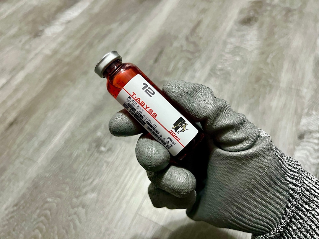 T-abyss Virus Vial Prop: Resident Evil Inspired Lab Sample - Etsy