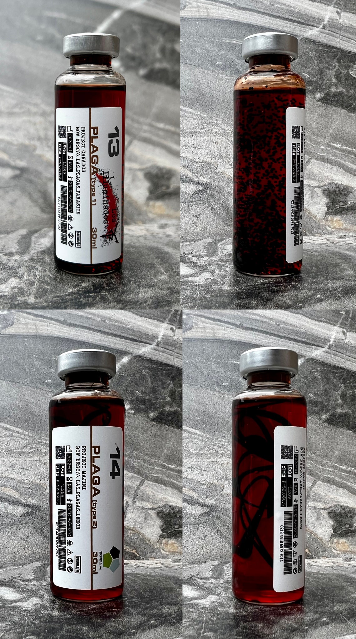 Complete Virus and Pathogen Lab Sample Vial Prop Collection - Etsy