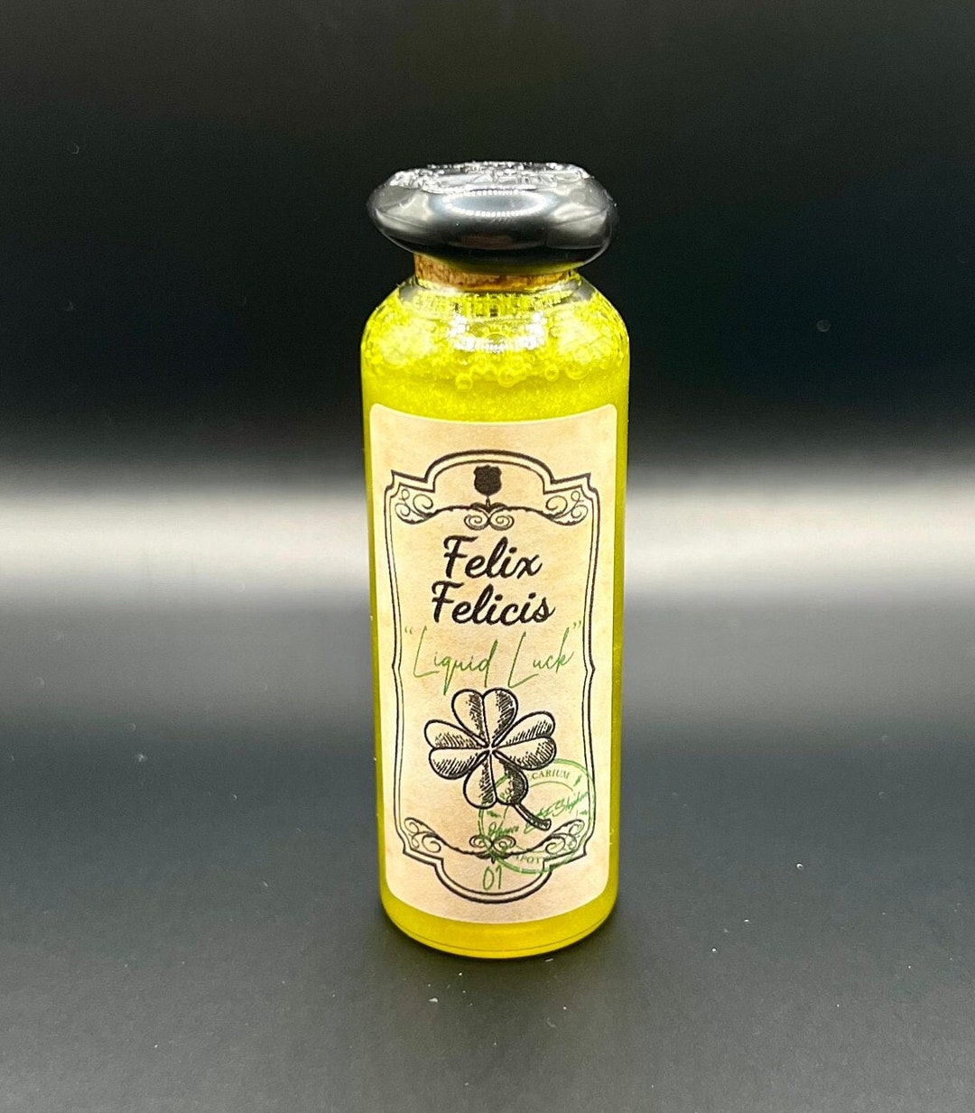 01 Felix Felisis liquid Luck Magic Potion Sample Vial Prop - Etsy