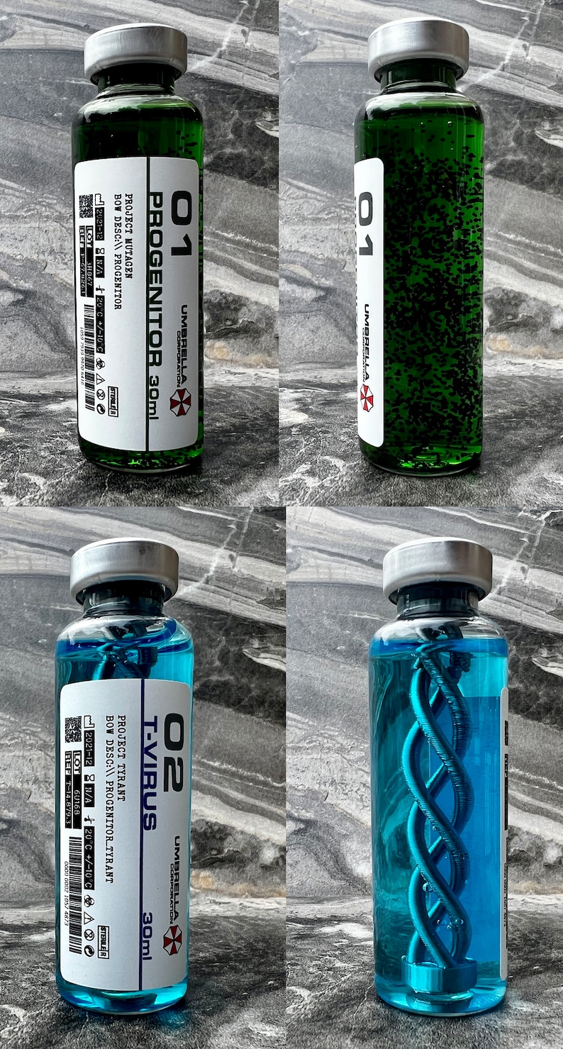 Complete Virus and Pathogen Lab Sample Vial Prop Collection - Etsy