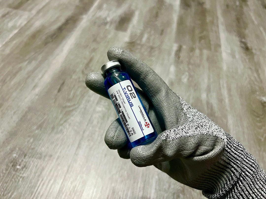02 T-virus - Virus and Pathogen Lab Sample Vial Prop - Resident Evil ...