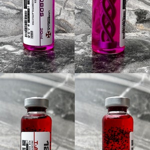 Complete Virus and Pathogen Lab Sample Vial Prop Collection NO DISPLAY ...