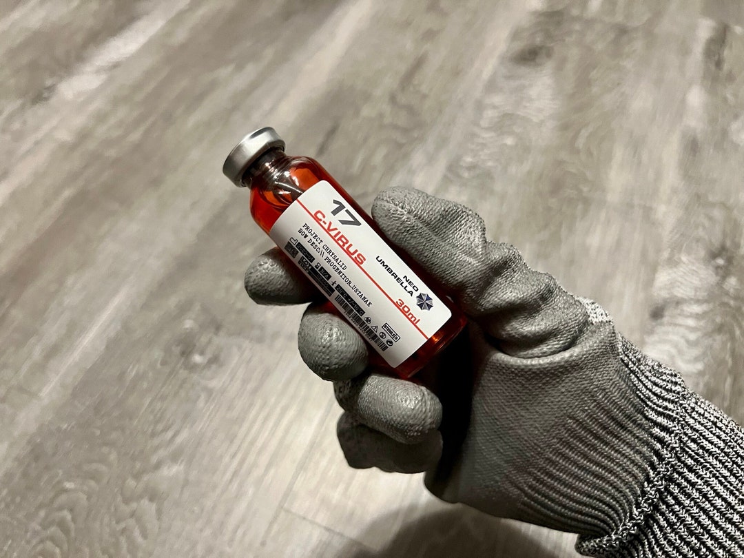 17 C-Virus Neo Umbrella Variant Virus and Pathogen Lab Sample Vial Prop ...