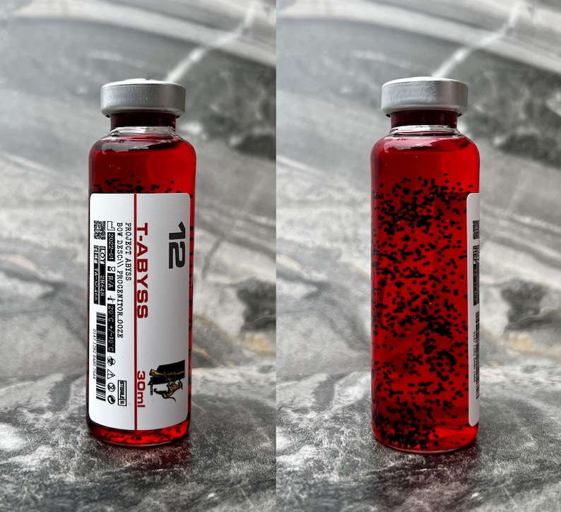 Resident Evil Style Virus Vial Prop: Lore Compliant Lab Sample - Etsy