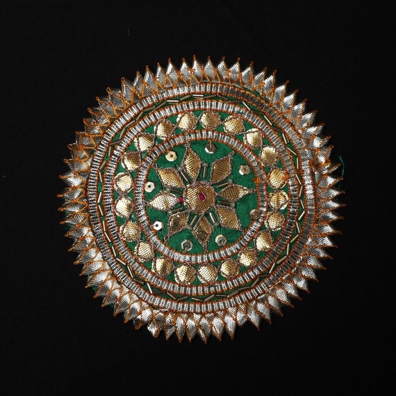 10 Pcs of Gota Patti/ Indian Appliques/ Embroidered Patch/ - Etsy