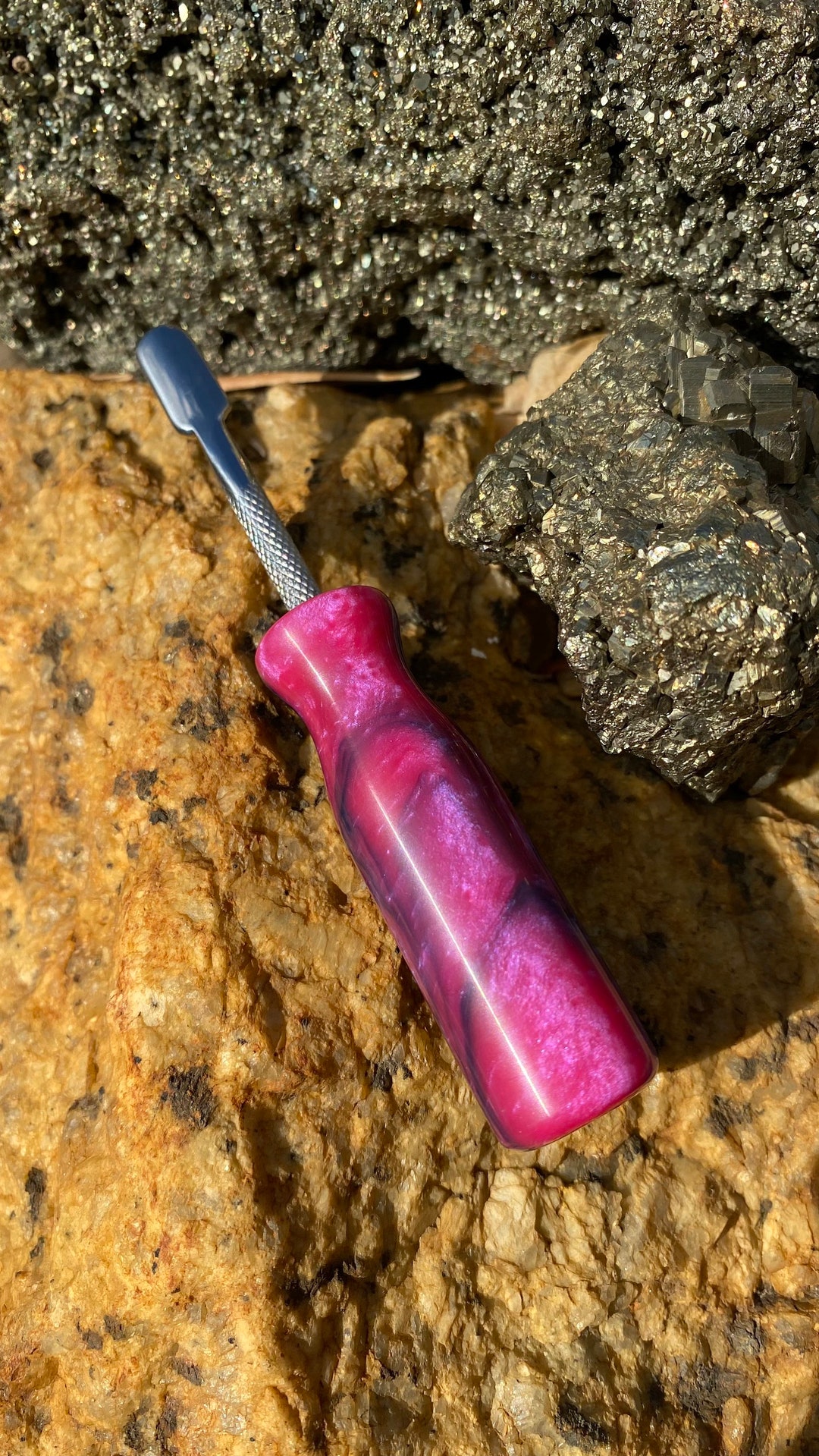 Stainless Steel Wax Carving Shovel Tip Tool With Hand Turned Acrylic ...