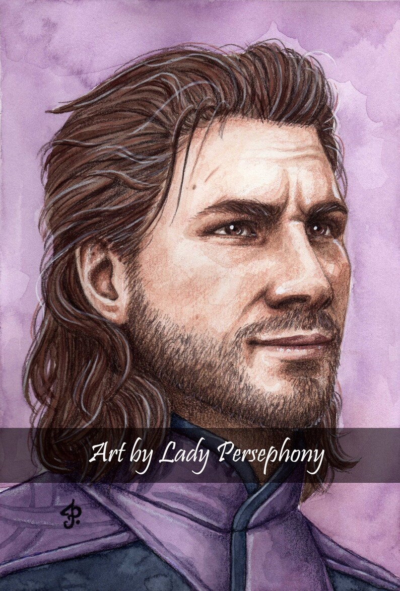 Gale Dekarios of Waterdeep Art Print 3 Watercolor Art, Painting ...