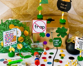 DIY Printable Leprechaun Trap Pot of Gold St Patricks Day Kids Craft ...