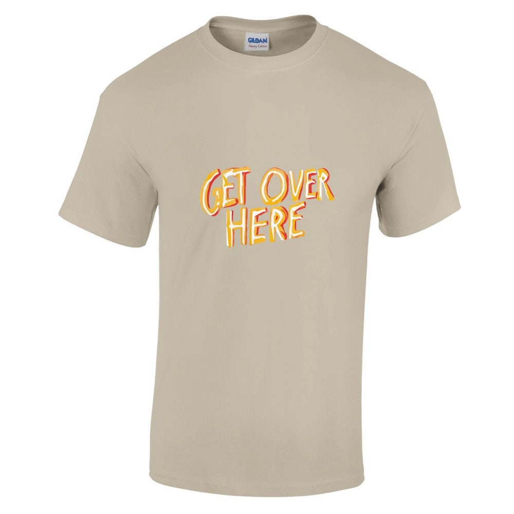 Get Over Here Fighting Game T-shirt Perfect for Gamers Gaming Gifts for ...