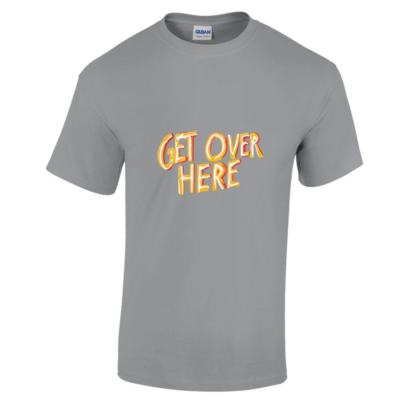 Get Over Here Fighting Game T-shirt Perfect for Gamers Gaming Gifts for ...
