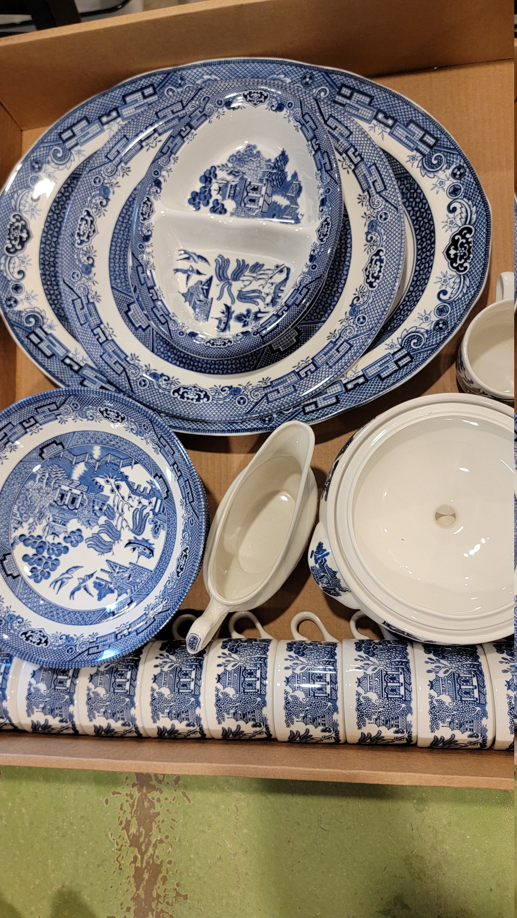 Blue Willow Dishes - Etsy