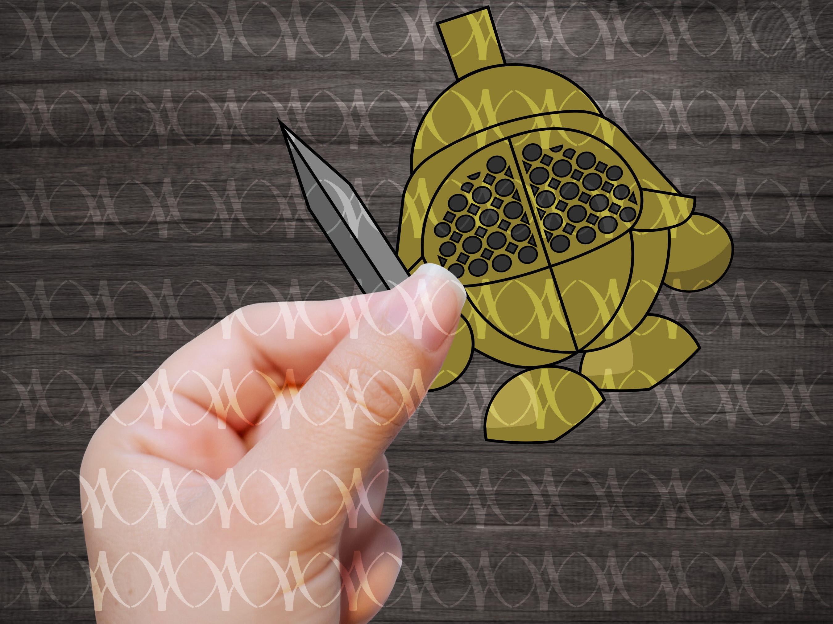 Gladiator Chibi Digital File PNG & SVG Waterproof Vinyl Decal for Car ...