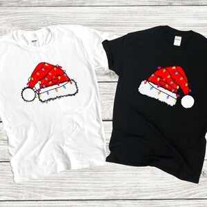 Red Santa Hat With Lights PNG - Sublimation Digital Download - Etsy