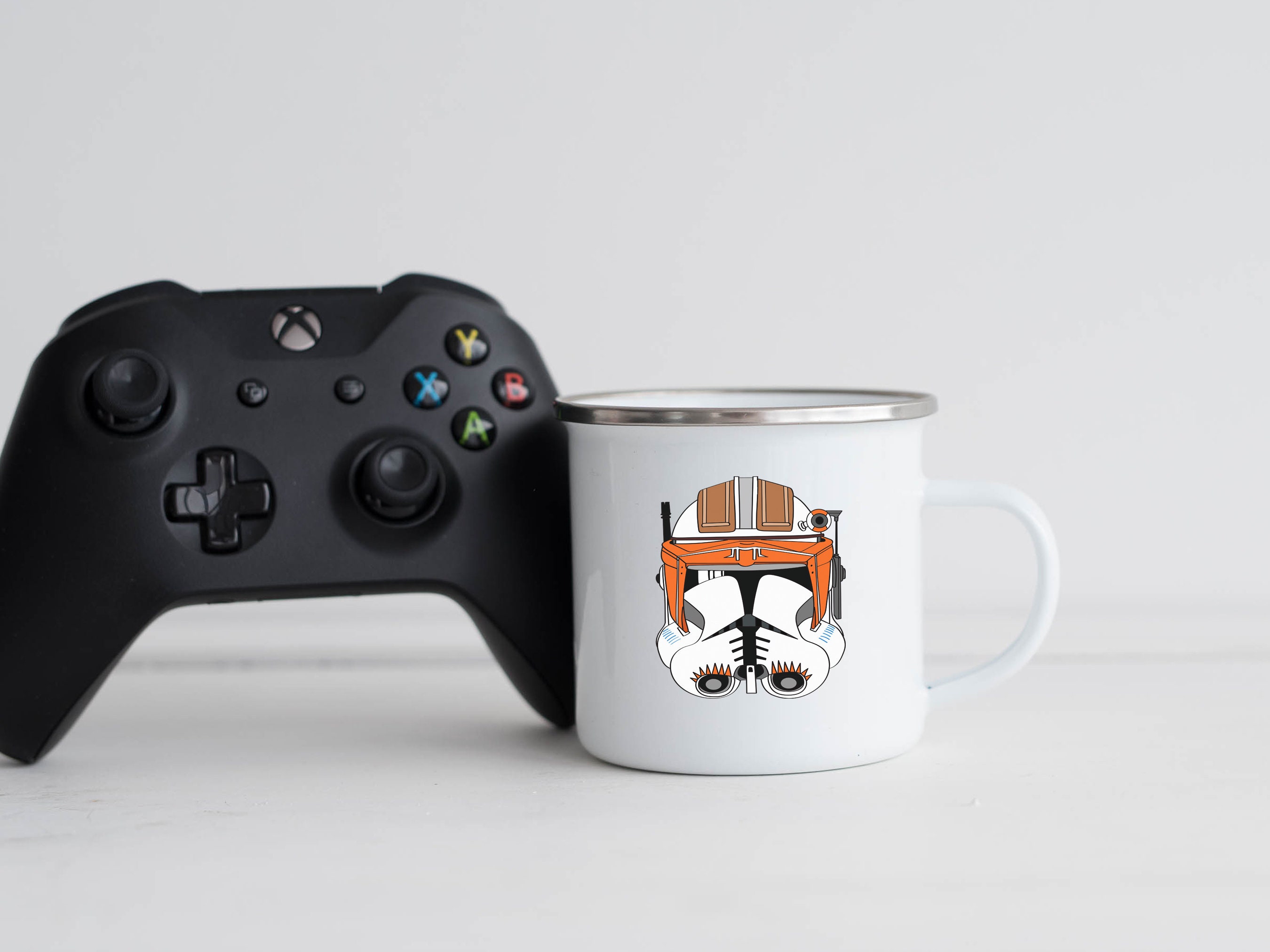 Commander Cody Helmet Clone Digital Vinyl Decal for Car, Laptop, Cell ...