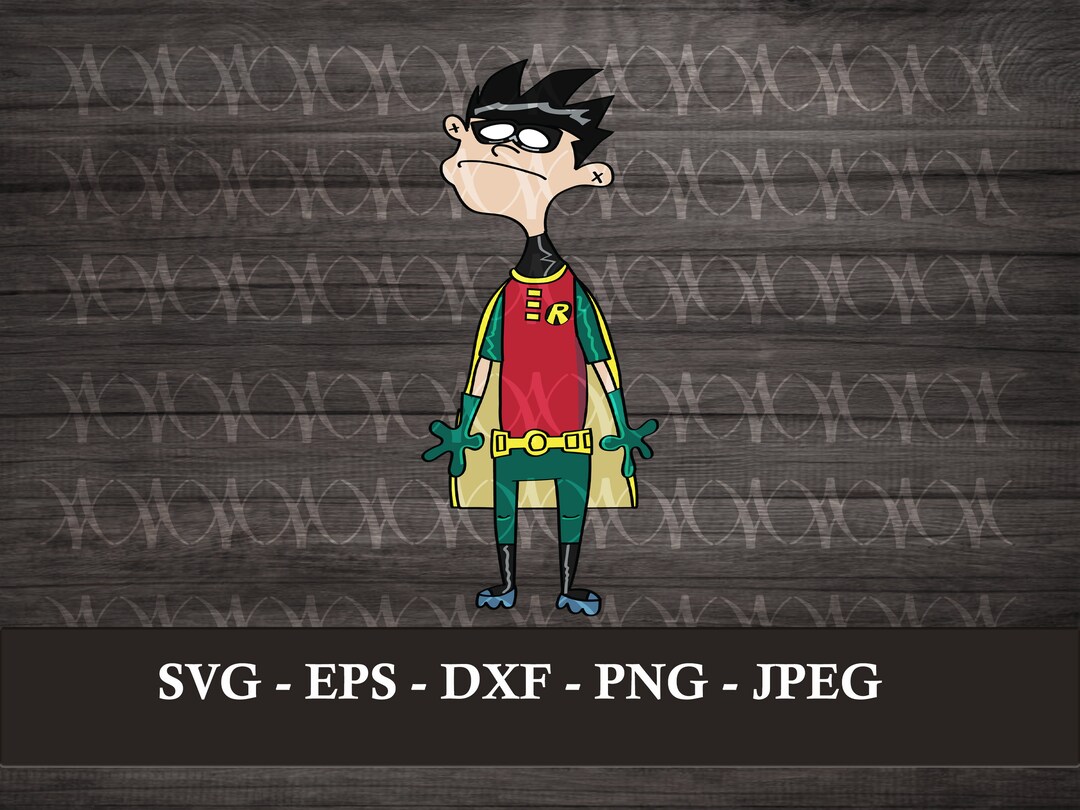 Edd Robin Digital File PNG & SVG Waterproof Vinyl Decal for Car, Laptop ...