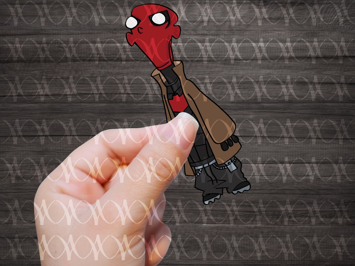 Red Hood Ed Digital File PNG & SVG Waterproof Vinyl Decal for Car ...