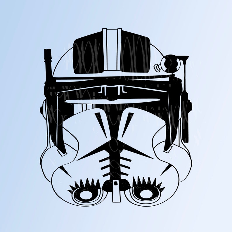 SVG Imperial Commander Cody, Cricut, Silhouette, Cut File, Clipart. - Etsy