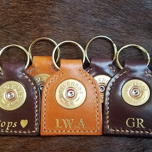 20 Gauge Shotgun Shell Keyring, Shotgun Cartridge Keyring, Personalised ...