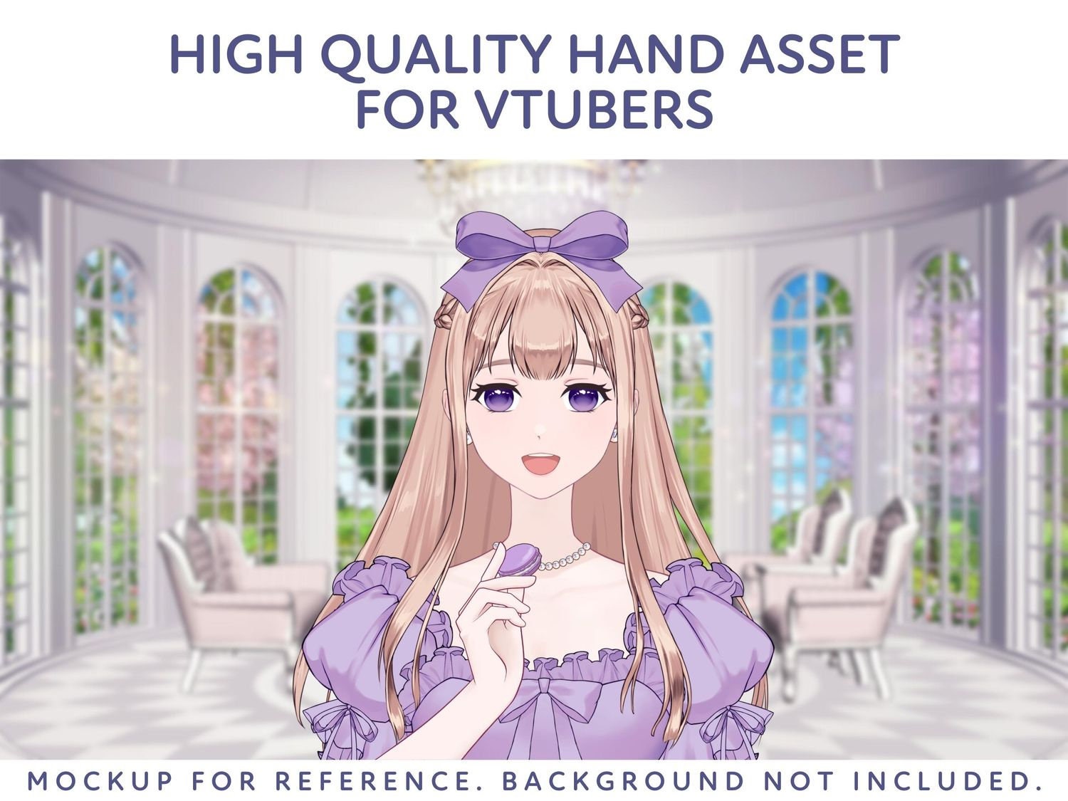 Vtuber Macaron Hands | PNG Arm Asset for Live2d Vtuber Livetreamers in ...