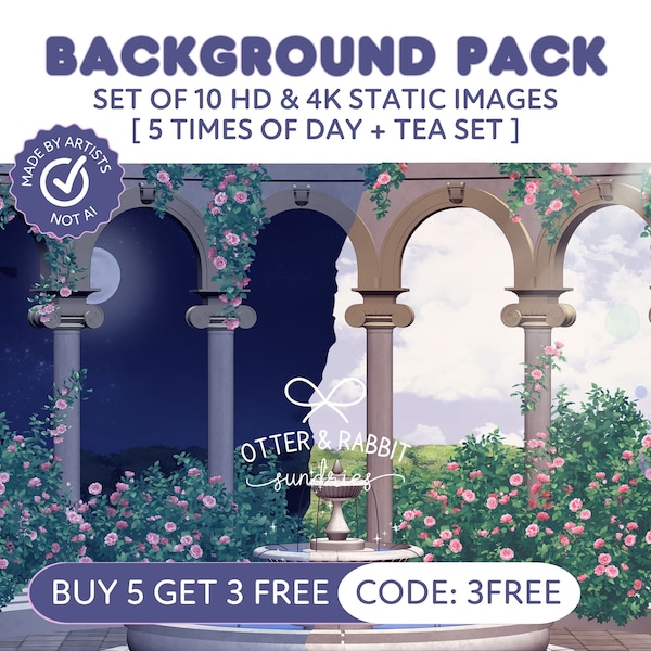 Vtuber Background Tea - Etsy