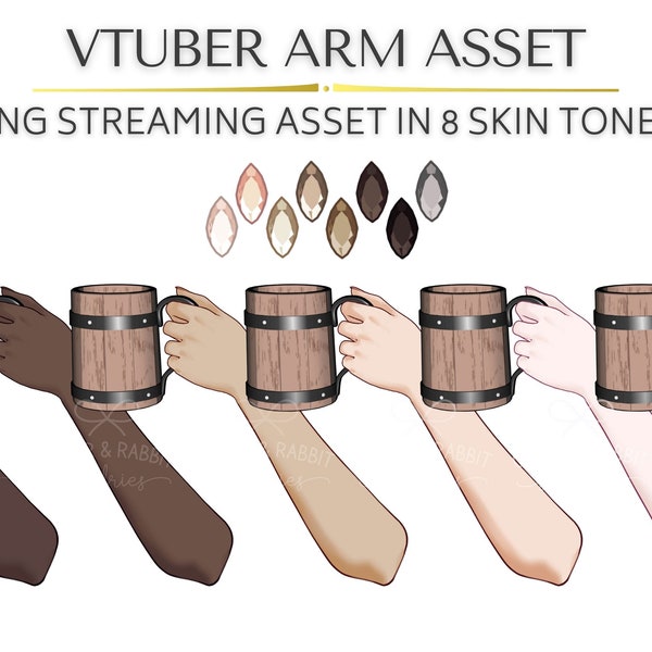 Vtuber Arm Assets - Etsy UK