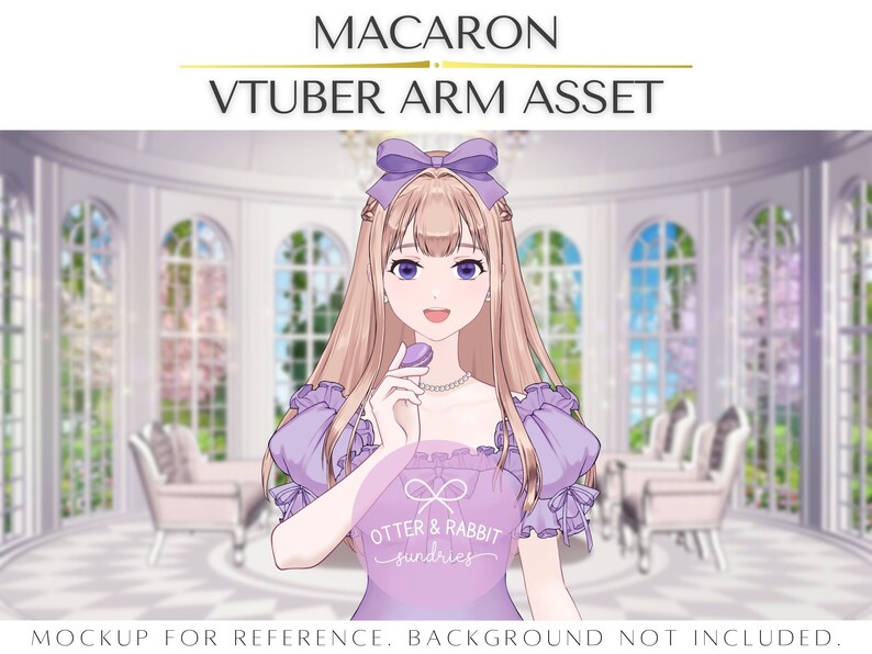 Vtuber Macaron Hands PNG Arm Asset for Live2d Vtuber - Etsy