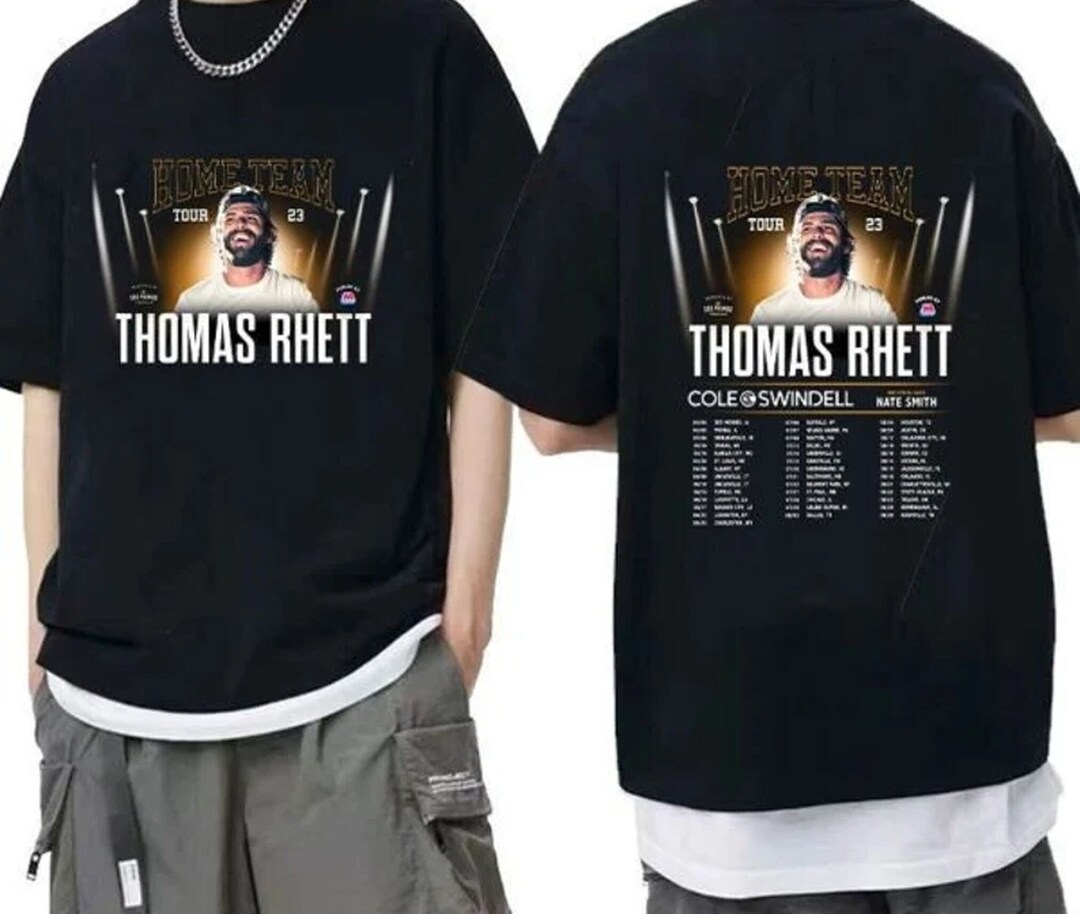 Thomas Rhett Tour 2023 Shirt, Thomas Rhett Country Singer Shirt for Fan ...