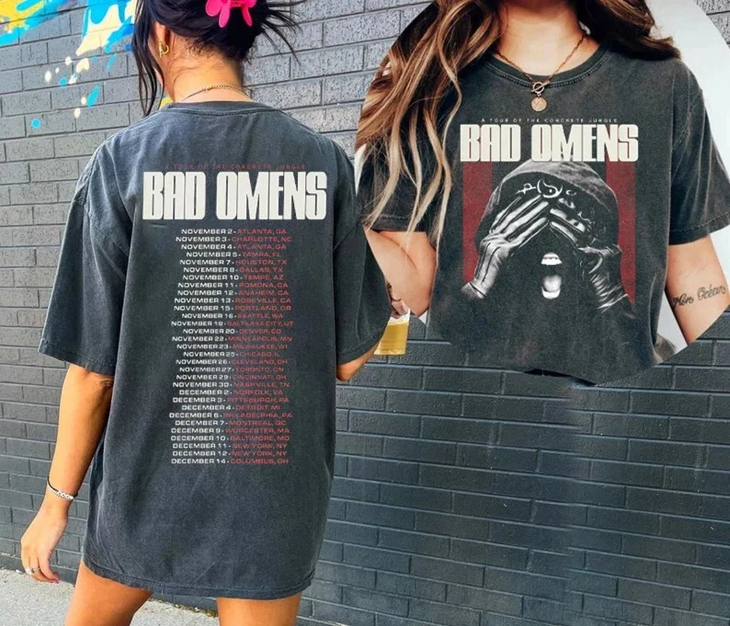 A Tour Of The Concrete Jungle Bad Omens at Tracy Dibenedetto blog